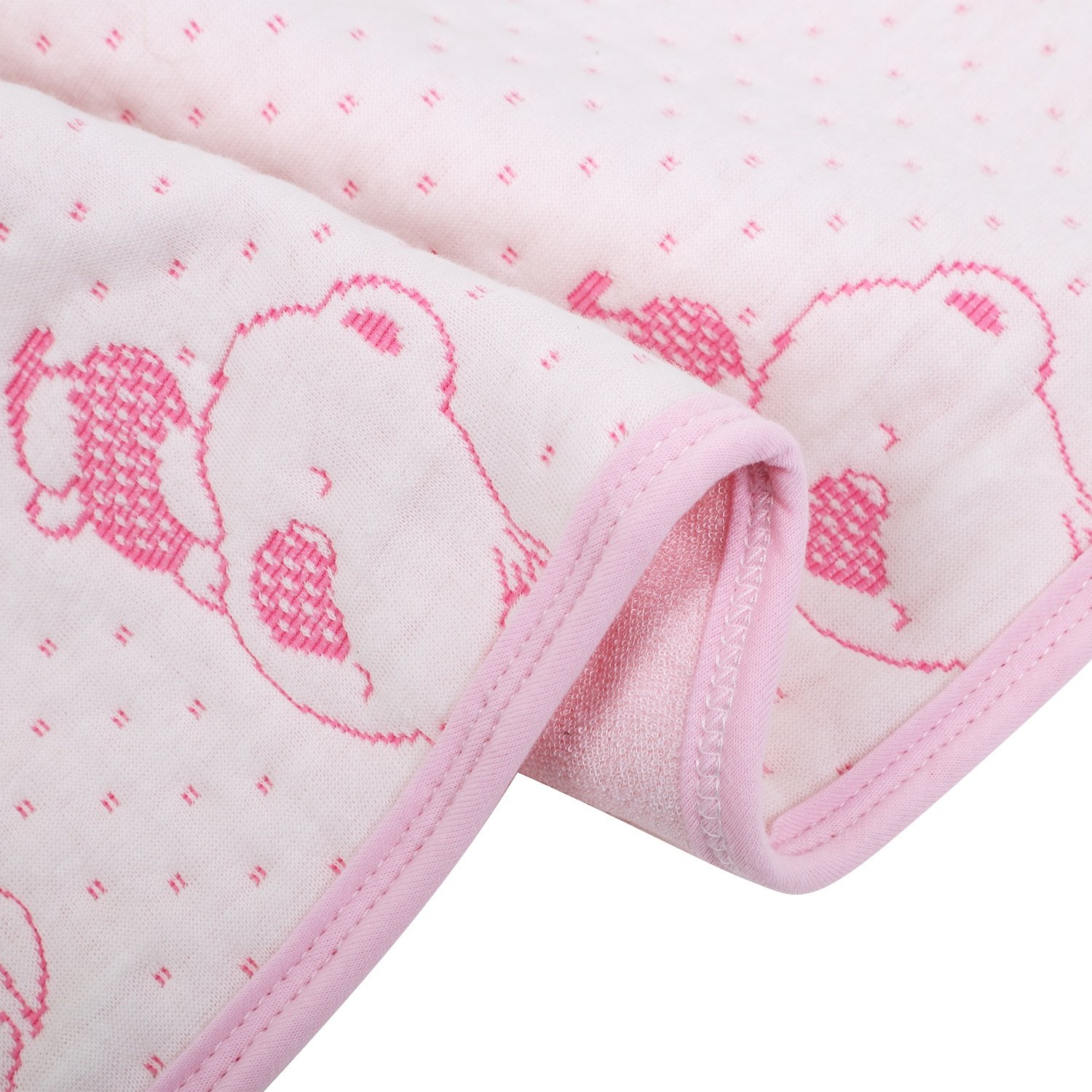 Cartoon Waterproof Changing Pads Breathable Leak-Proof Baby Urine Pad Mat Reusable Mattress Sheet Protector Pad Washable Incontinence Bed Pad for Bed Wetting Cute Bear Toddler Soft Cotton Urine Pad