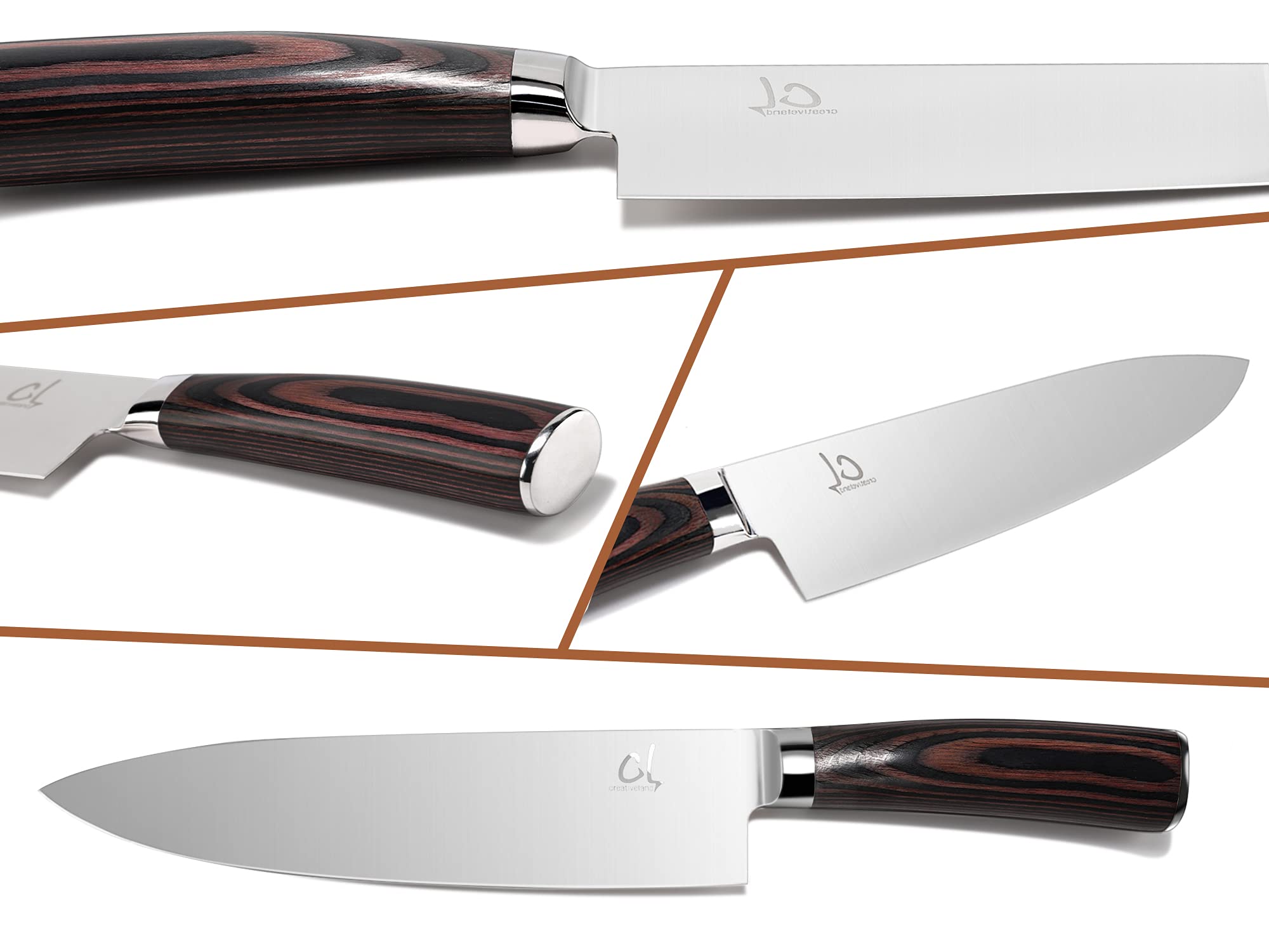 Chef’s Knife,Japanese Chopping & Meat Knife Gyuto Chef’s Knive Kitchen Cutting Knife’s for Cooking Santoku Knives Set,Forged High Carbon Chef Sharp Knife for Cutting Meat- CREATIVELAND