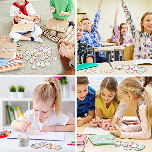 100 Pcs Morning Meeting Questions Cards Elementary Classroom Conversation Starter Chips for Primary Students Classroom Icebreaker Discussion CardsĀ for Learning Vocabulary Improve (Fresh Style)