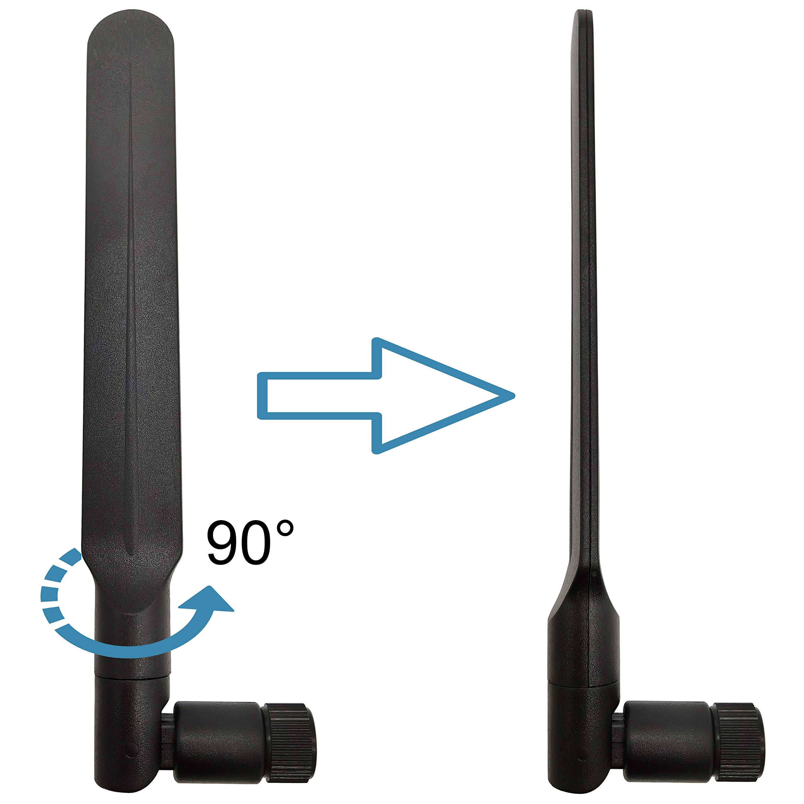 4G LTE Antenna 9dbi 698-2700MHZ 3G 4G LTE Universal Wide Band Omni Directional Paddle Antennas with SMA Male