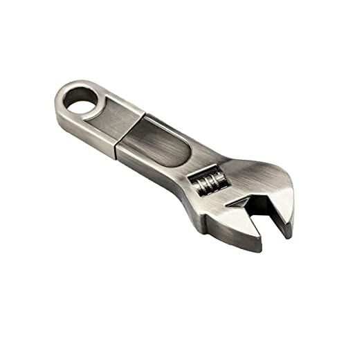USB Stick 64GB High Speed USB 3.0 Flash Drive Metal Gray Wrench Pendrive Thumb Drive - Civetman
