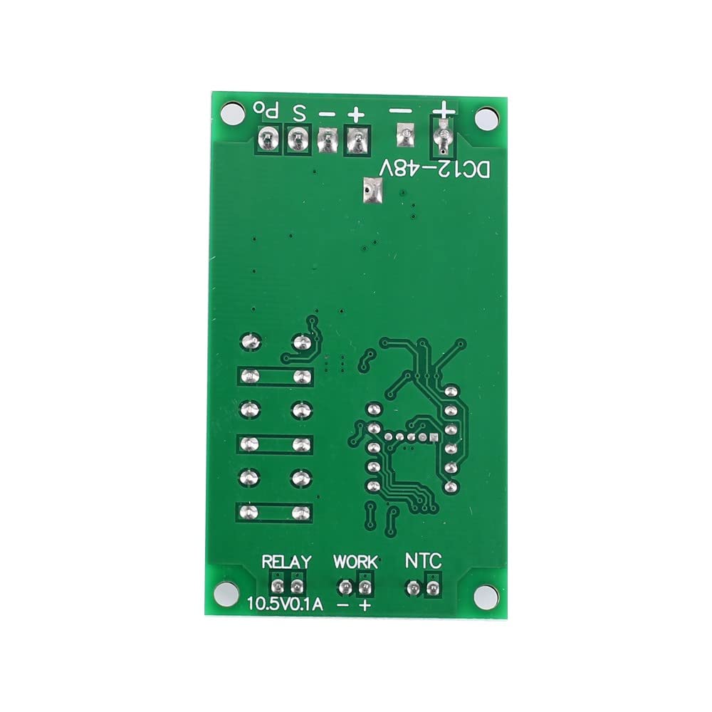DONGKER PWM Driver Module,DC 12V 24V 48V 4-Wire Fan Temperature Controller for PC Fan/Alarm