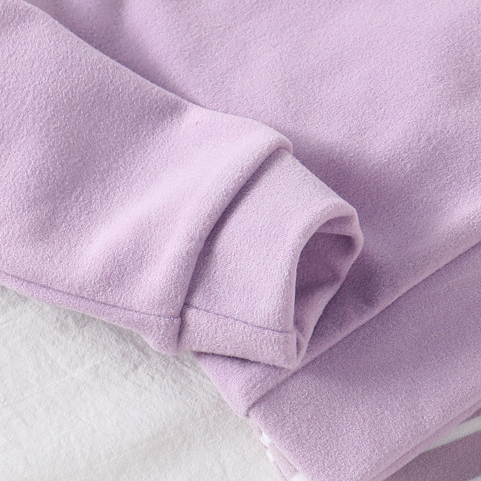 Dimoybabe Baby Girl Clothes Boy Sweatshirt Infant Outifts Set Spring Winter Long Sleeve Outfits + Stripped Pants 2pcs Stripe Purple
