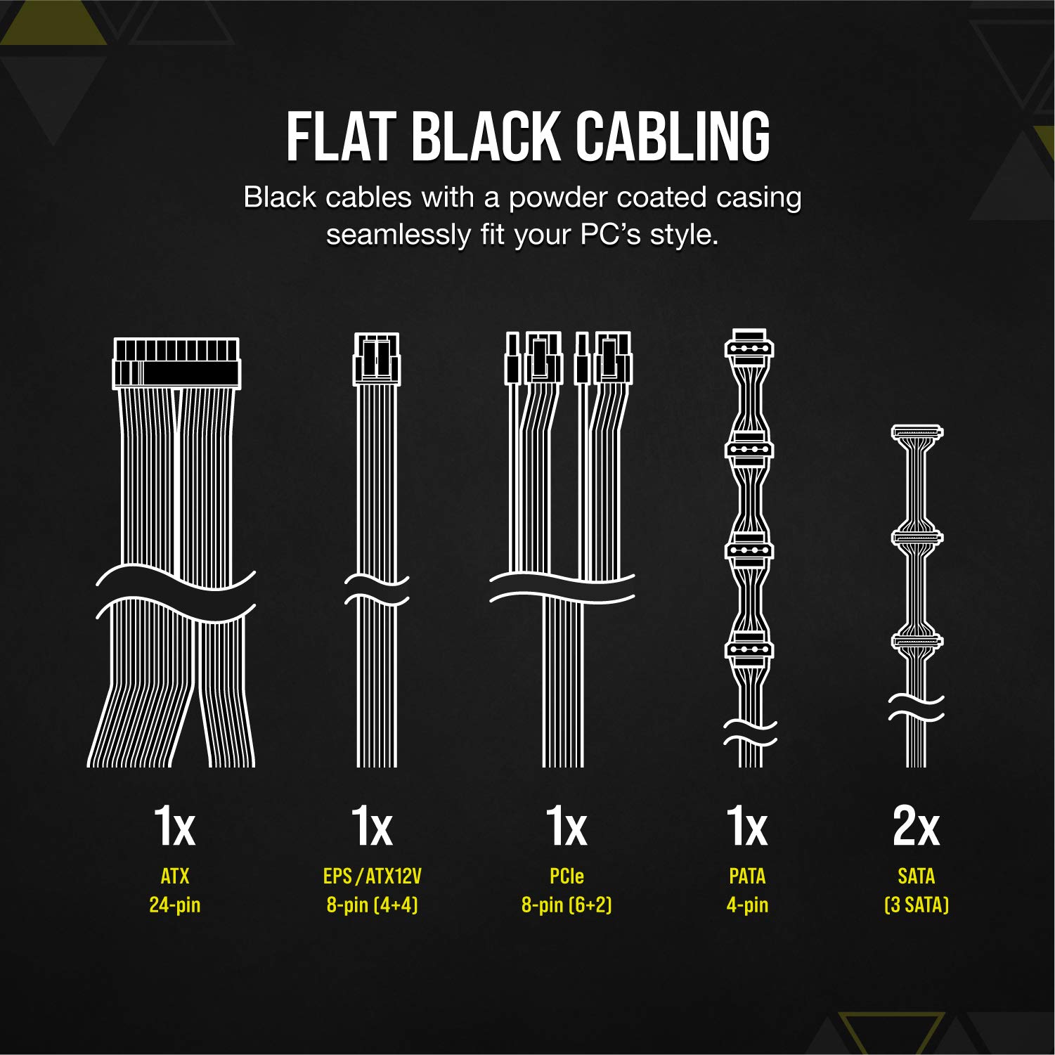 Corsair VS Series™ VS500 80 PLUS Certified Non-Modular ATX Power Supply