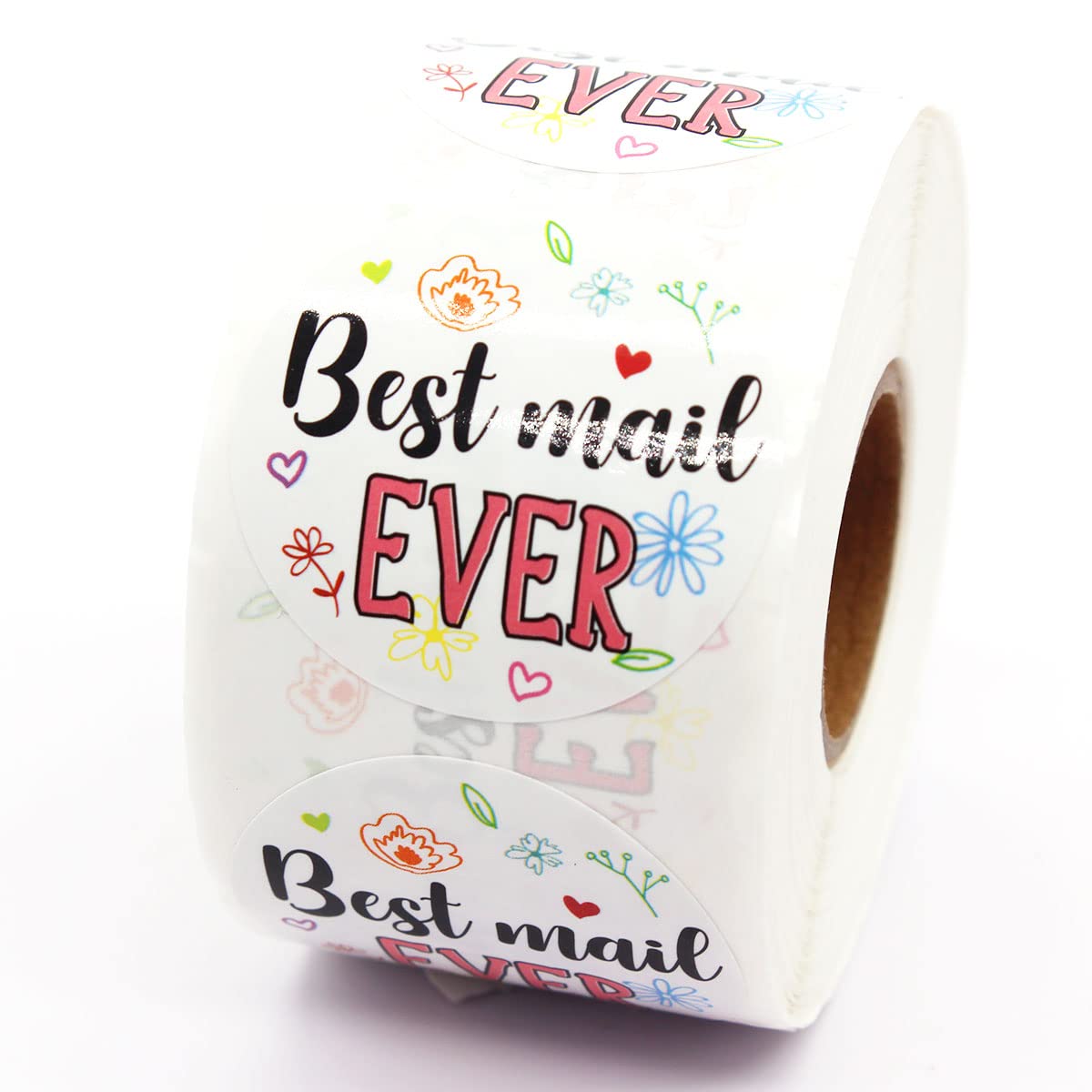 Littlefa 1.5” Best Mail Ever Stickers,Bakeries Stickers,Handmade Stickers,Small Business Stickers, Envelopes Stickers, Gift Bags Packaging 500 PCS