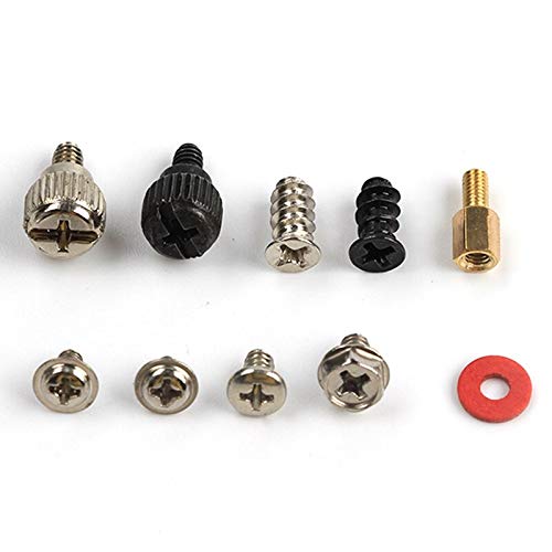228pcs for Computer PC Screw Assortment Kit Set for Motherboard Mounting Hardware Screws Repair Tool Hard Disk for Computer with Box SCRW-194285
