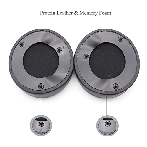Adhiper Thresher Ear Pads Replacement Earpads Ear Cushion Compatible with Razer Thresher Ultimate Dolby 7.1 Surround Sound Gaming Headphones (Black)