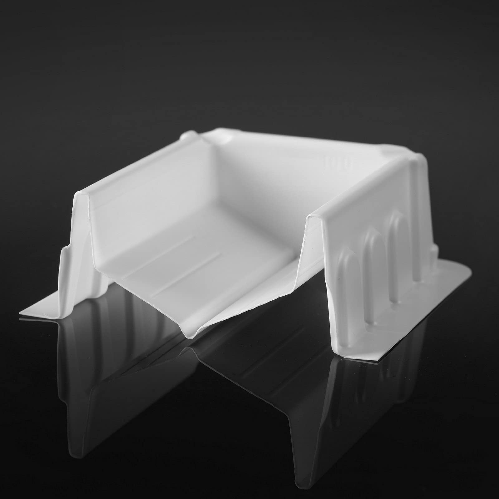 25ml Reagent Reservoir - RNase/DNase Free & Pyrogen Safe, Polystyrene, White, (Case of 100)
