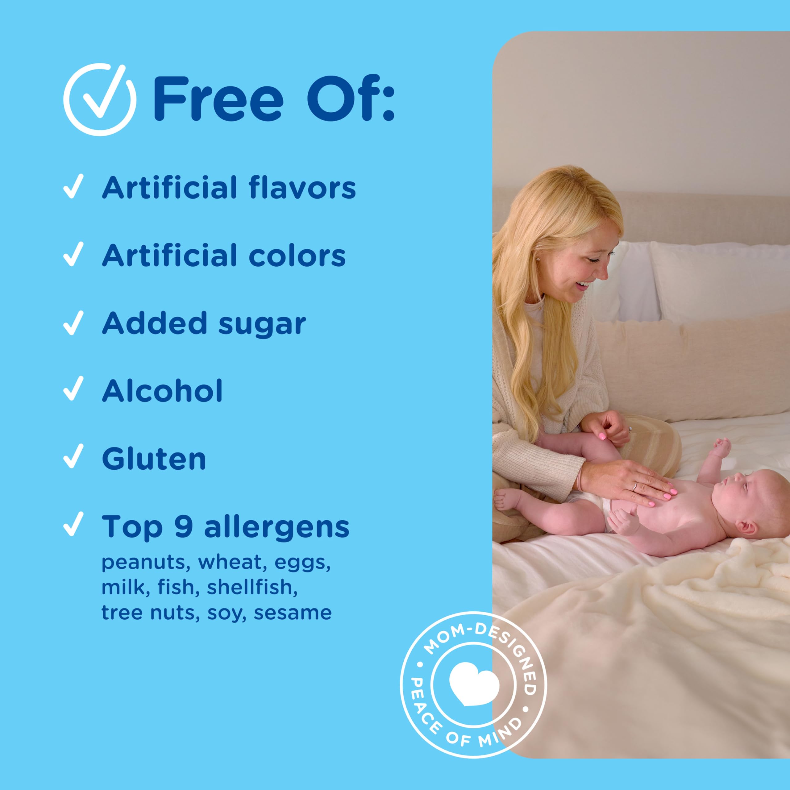Mommy's Bliss Newborn Essentials Gift Set, Includes Gripe Water, Baby Vitamin D / Gas Drops and Gentle Saline Drops/Spray