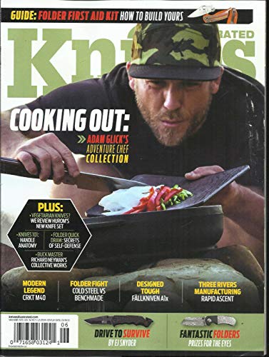 KNIVES ILLUSTRATED MAGAZINE, COOKING OUT: MAY/JUNE, 2020 VOL. 34 ISSUE # 03