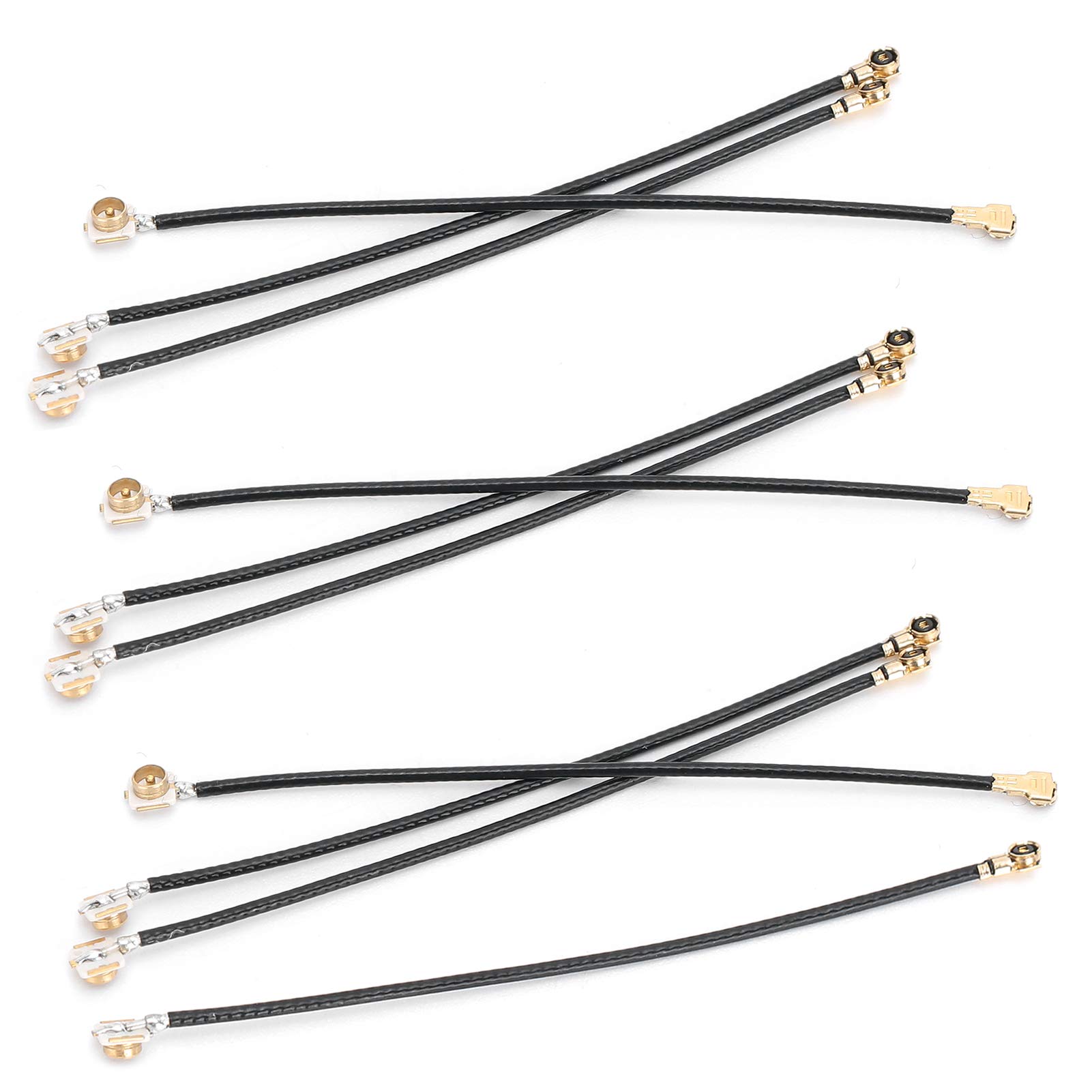 753 10Pcs IPEX4 MH4 Gen4 UFL Female to IPEX1 Cable, IPEX-4 IPEX MHF4 Gen4 UFL Female to IPEX-1 Connector for AX200/9260 8265