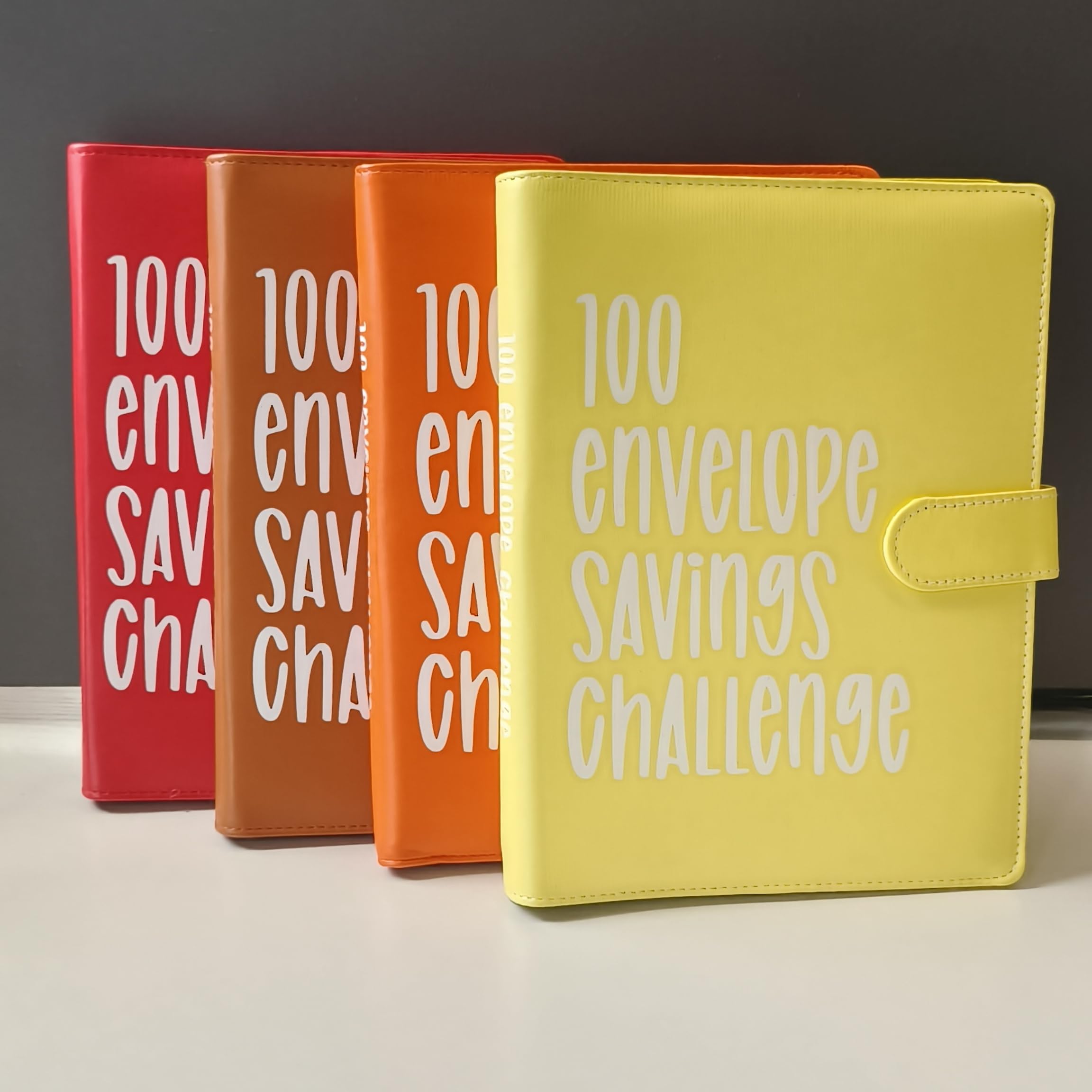 100 Envelope Challenge Binder Book Gift, [2024 New] Easy and Fun Way to Save $5,050, Savings Challenges Budget Book Binder with Cash Envelopes for Budgeting Planner & Saving Money (Lilac)