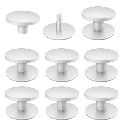 8pcs Replacement Rivets for Beach Bag Handle, Bogg Bag Accessories Button Bag Strap Button for Beach Bag Neoprene Tote Bag Straps Standard XL Rubber Pool Bag
