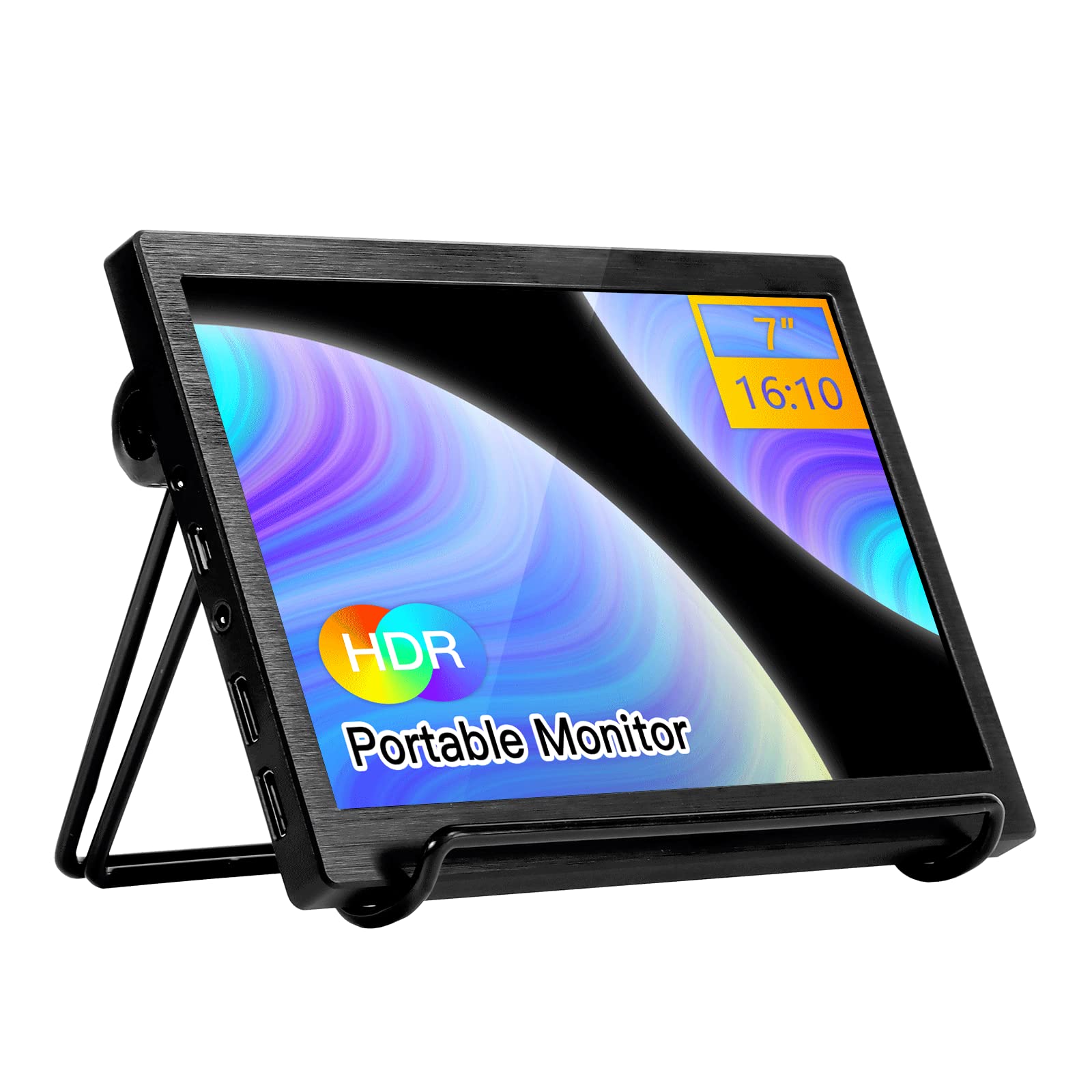 ELECROW 7 Inch Portable Monitor Mini Monitor LCD Display 1280x800 for PC Laptop Game Consoles