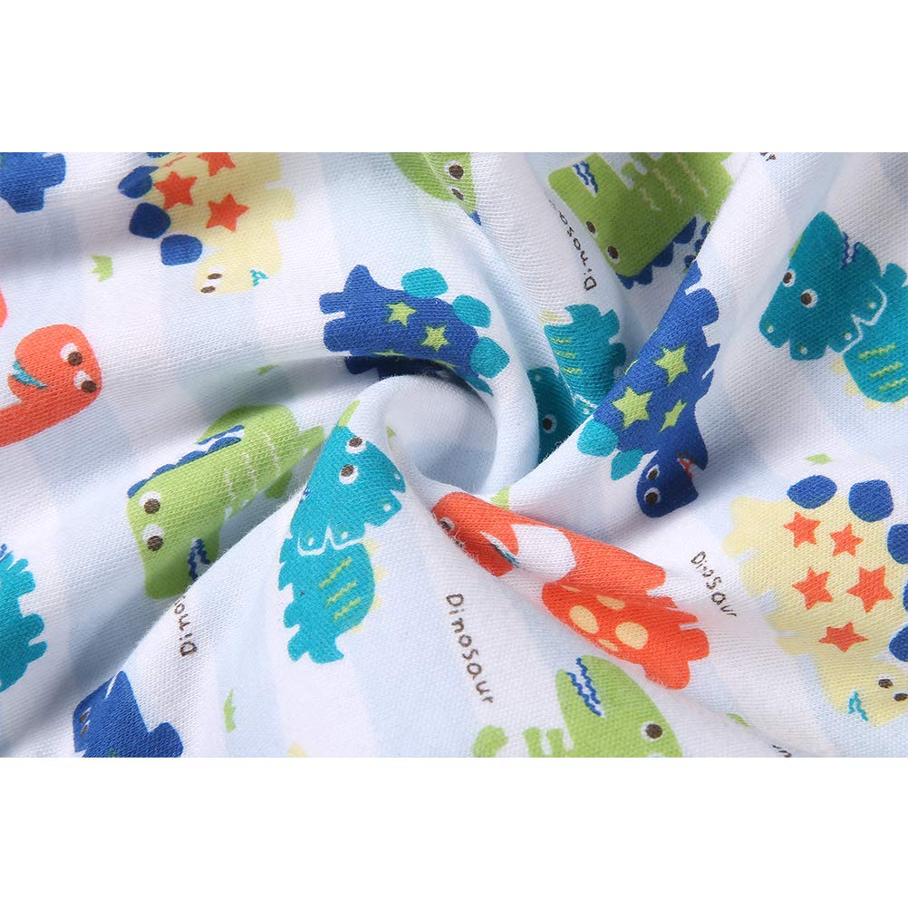 Marquebaby Baby Boys Footie Overall - Zip Front 100% Cotton Playwear Romper, Green01, 18 Months