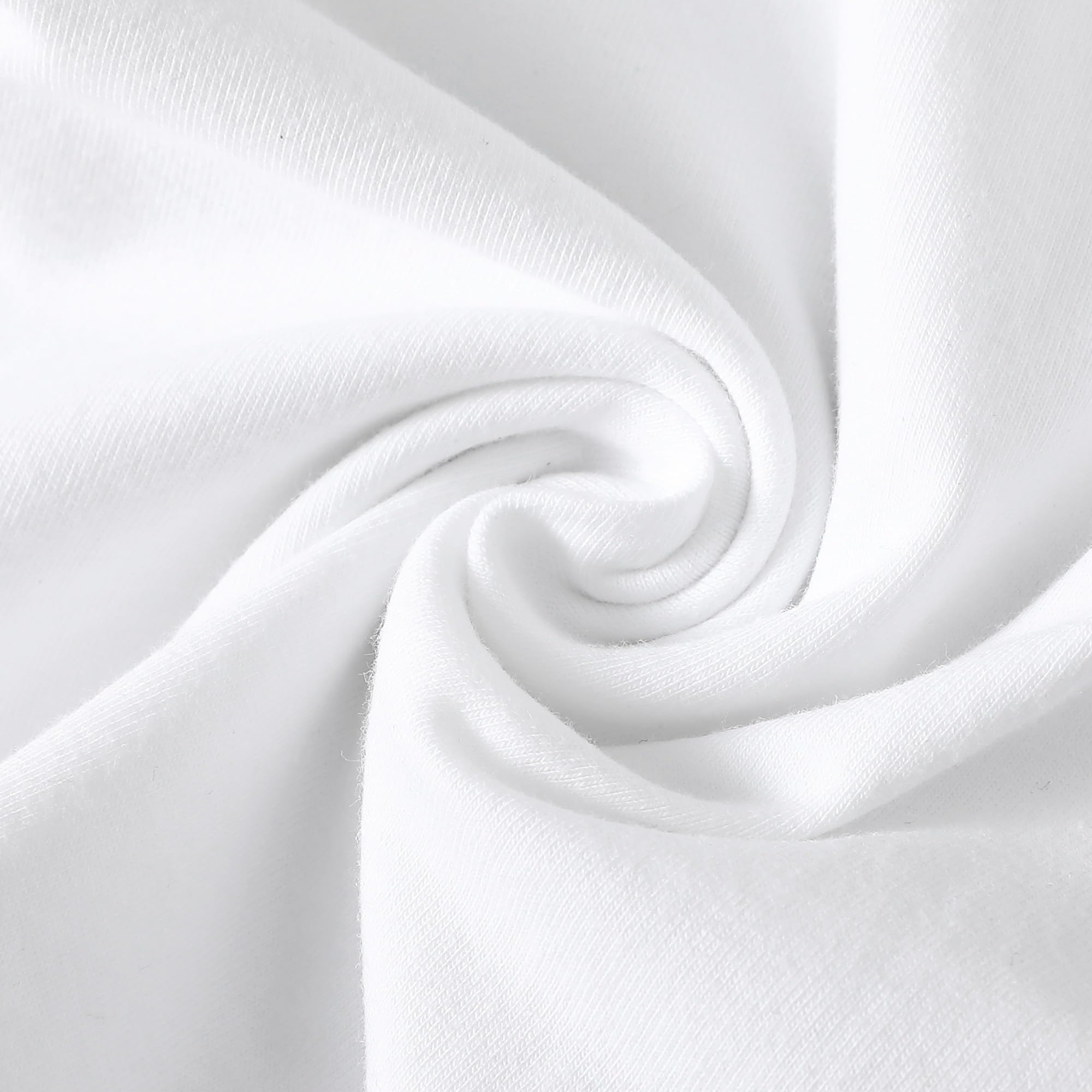 LYSMuch Toddler Baby Girls Ruffle Sleeve Shirt Plain Solid Sleeveless Tshirt Top Blouse Kids Casual Clothes(White, 3-4T)