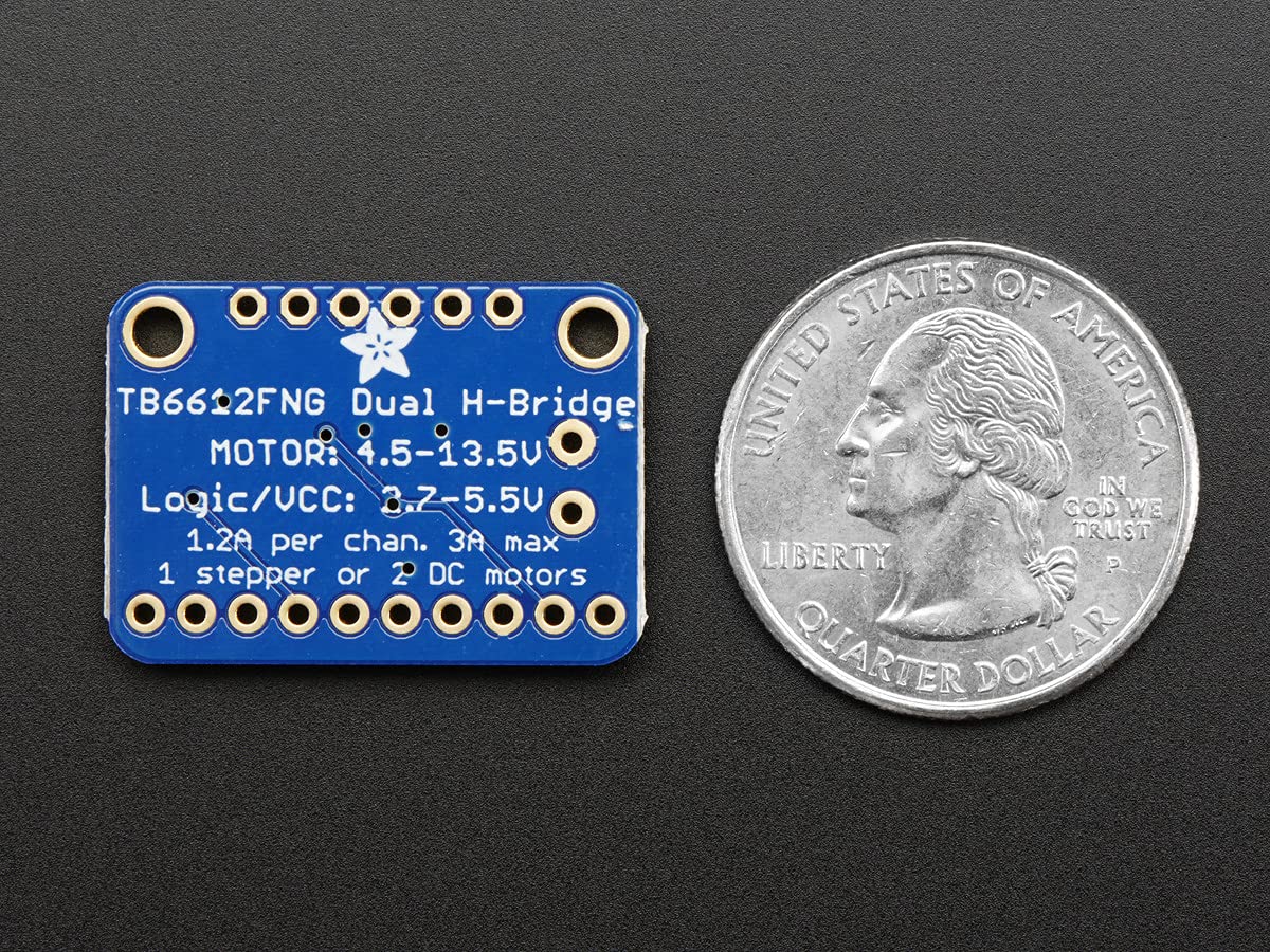 Adafruit TB6612 1.2A DC/Stepper Motor Driver Breakout Board