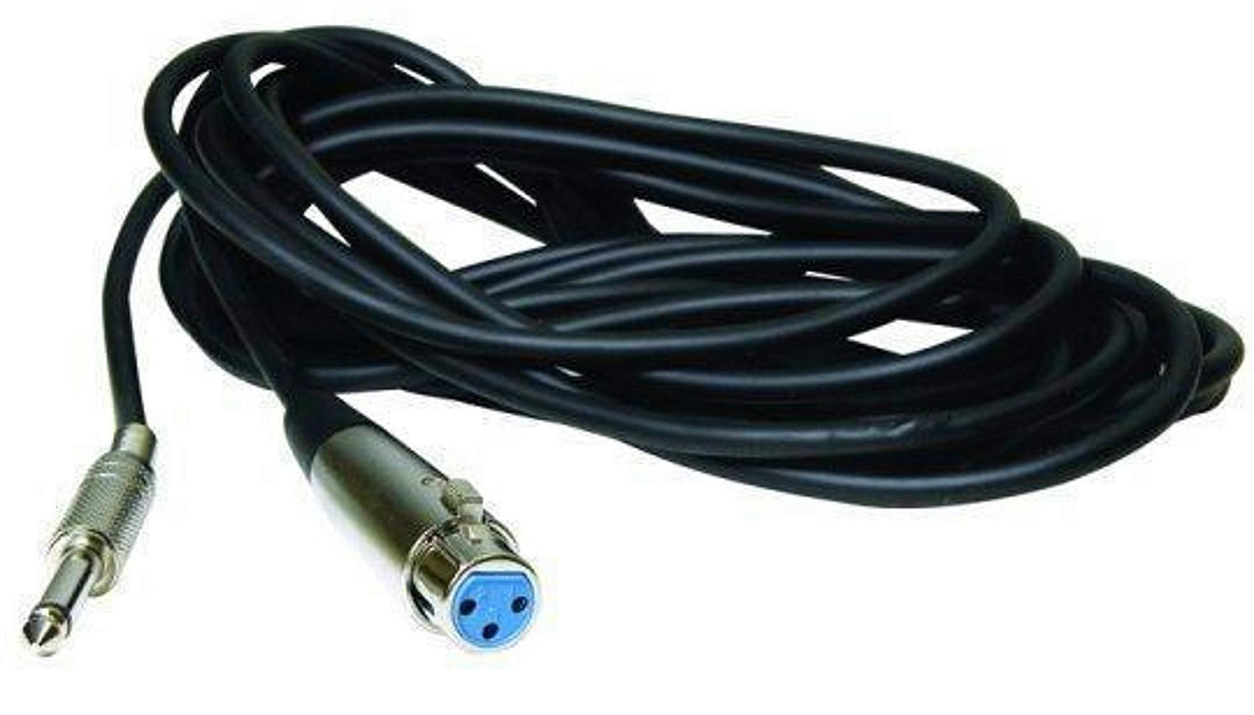 2 Pack Studio Z Microphone Cable 20Ft Female XLR to 1/4 Inch TS Male Mono 3 PIN Flexible Mic Cable Unbalanced Interconnect Wire Mic Cord for Dynamic Sound Built to Last (2 Pack)