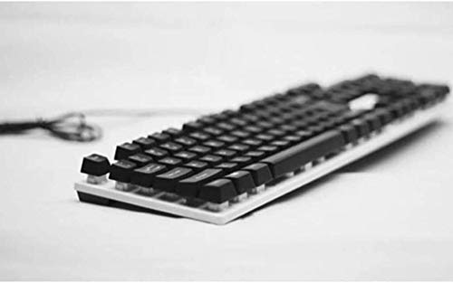 HJJWL Gaming Keyboard and Mouse, Keyboard and Mouse,2.4GHz Ultra Slim Full Size Rechargeable Keyboard and Mouse Combo for Windows, Laptop, Notebook, PC, Desktop, Computer (Color : Black)