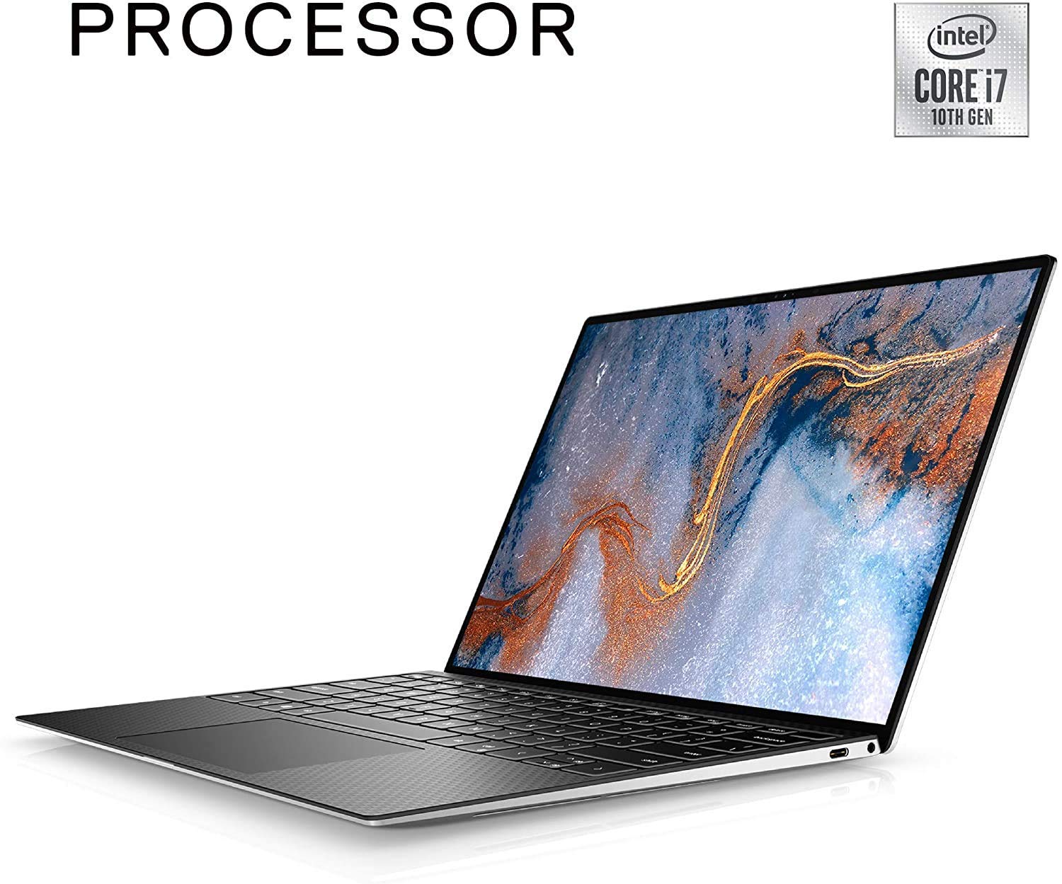2020 Dell XPS 13 9300 13.4-inch FHD InfinityEdge Touchscreen Laptop (Silver), Intel Core i7-1065G7 10th Gen, 16GB RAM, 1TB SSD, Windows 10 Pro (Renewed)