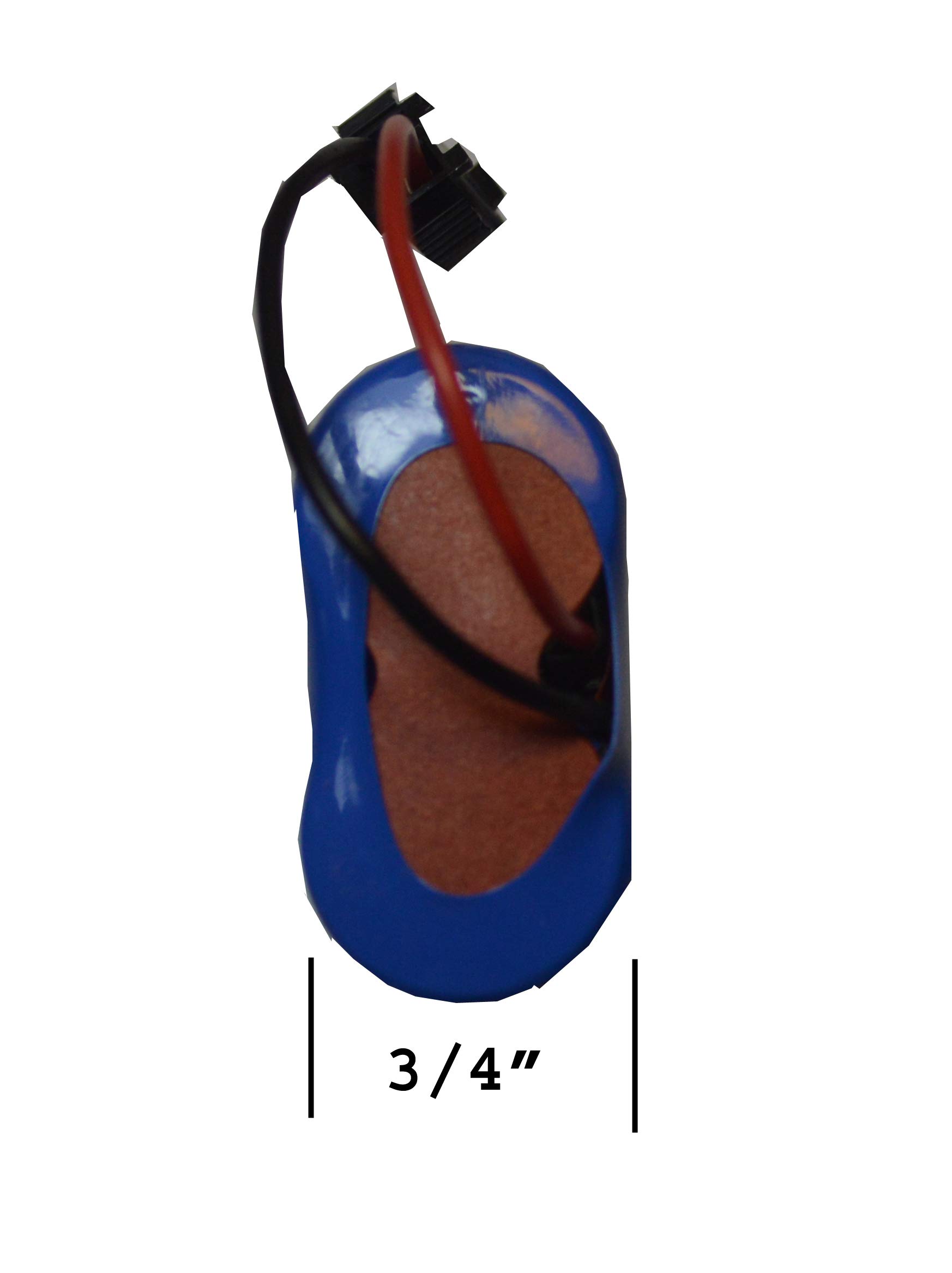 3.7V 3000mAh ICR18650 Rechargeable Battery Pack with SM 2P Plug