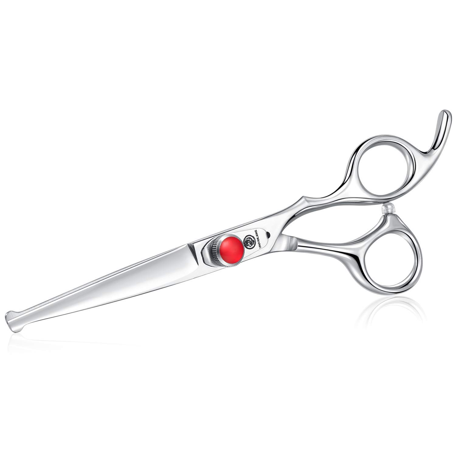 6" Kids Hair Cutting Scissors Safety Rounded Tips Kids Haircut Scissors Hair Cutting Shears for Children Baby Toddler Girls Boys Men Women Japanese Stainless Steel Silver Christmas Gift Univinlions