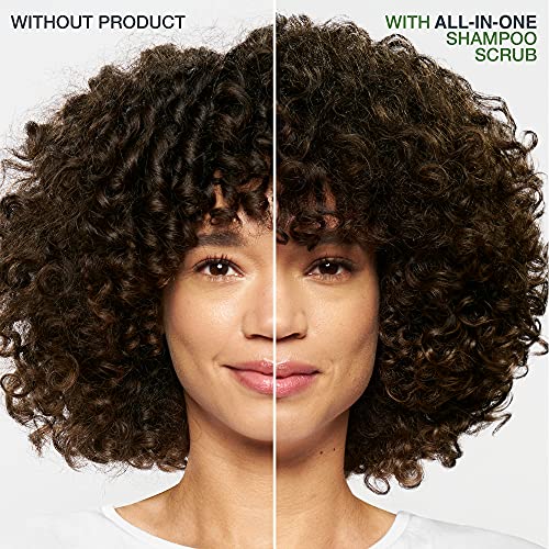 Biolage All-In-One Multi-Benefit Shampoo Scrub | Cleanses, Detoxifies & Gently Exfoliates Scalp | For All Hair Types | Vegan | 8.45 Fl. Oz.