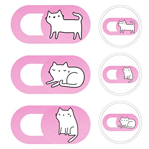 OSALADI Computer Camera USB Camera 3pcs Webcam Cover Camera Blocker Laptop Camera Lens Slider Universal Webcam Lens Protector Lens Privacy Cover Webcam Lens Cap Shutter Computer Camera USB Camera
