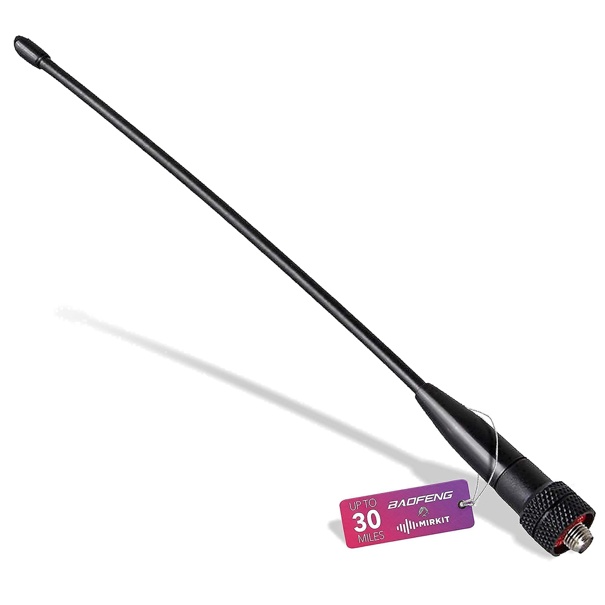 Mirkit Bundle with 2Pcs Radio Baofeng UV-82 MK5 8 Watt Max Power - 2Pcs of Dual Band Antenna Upgraded MP-701 SMA Female VHF/uhf 8.5inch - 6 in 1 FTDI USB Programming Cable