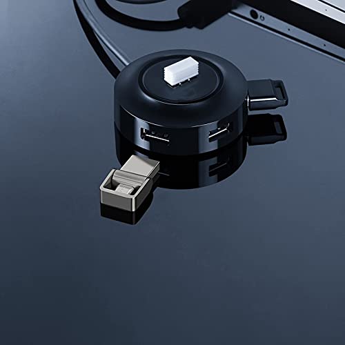 SHYPT The 4-Port Expansion USB Splitter 2.0 4-Port HUB Hub Docking Station Laptop USB C Hub