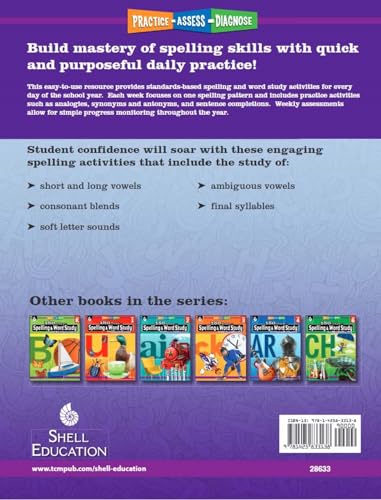 180 Days™: Reading, Vocabulary/Language for 5th Grade Practice Workbook for Classroom and Home, Cool and Fun Practice Created by Teachers (180 Days of Practice)