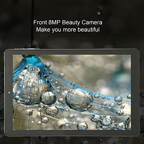 10 Inch Tablet, WIFI 5G Tablet 8MP Camera 3 SIM Card Slots Dual Dual Standby 3GB RAM 64GB ROM for Travel (US Plug)
