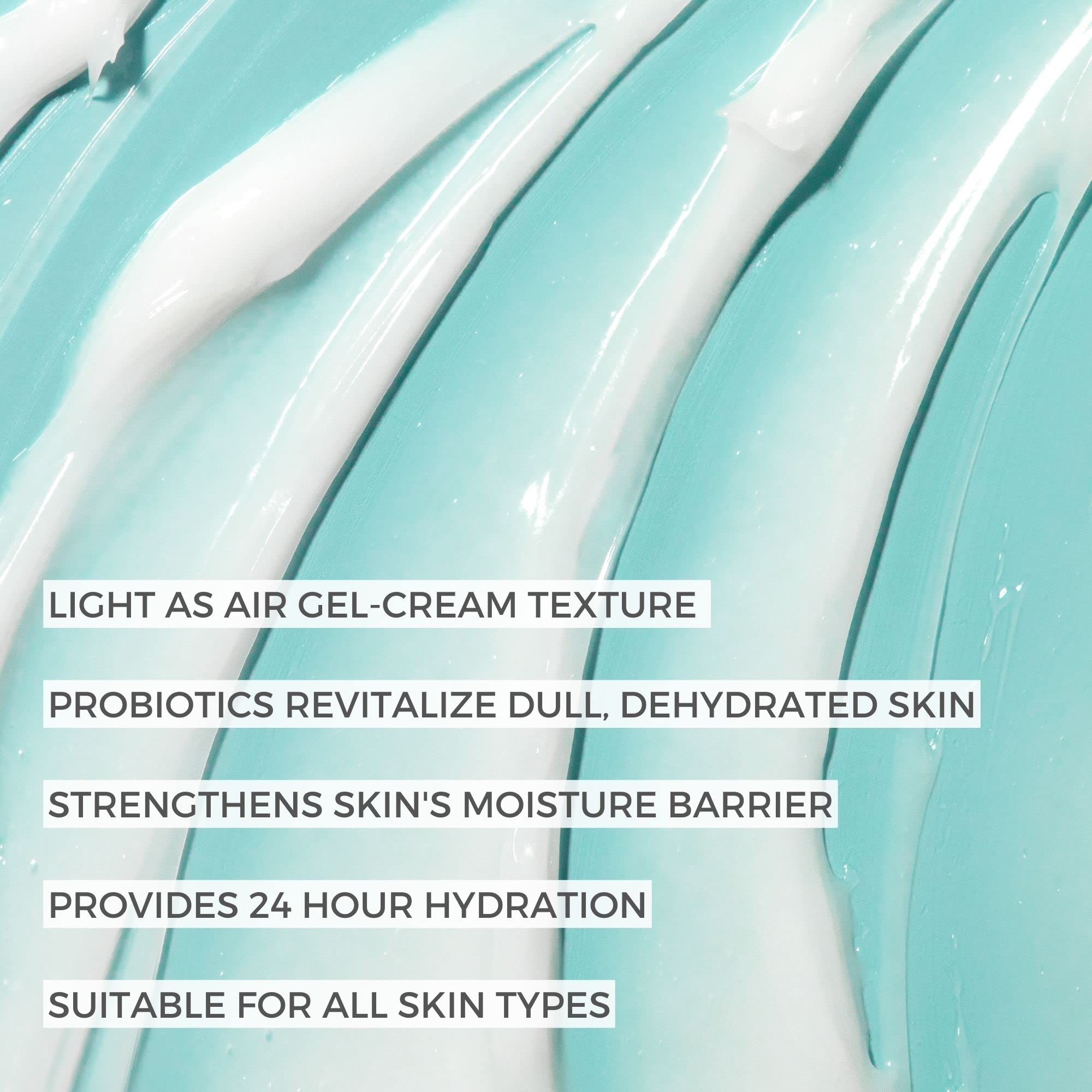 BeautyStat Cosmetics Universal Pro-Bio Moisture Boost Cream, Hyaluronic Acid Facial Skin Moisturizer, Natural Anti Aging, Anti Wrinkle, 1 oz.