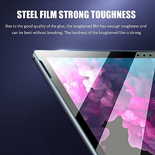 ZenRich (2 Pack) Tempered Glass Screen Protector for Surface Pro 7 Plus/Surface Pro 7/Surface Pro 6/ Surface Pro 5/Surface Pro 4, Glass Screen Film with 9H Hardness/Case Friendly/for S Pen