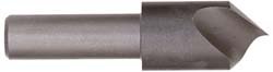 5/8X3/8 Shank X 60 Degree, Single Flute, HIGH Speed Steel, Countersink