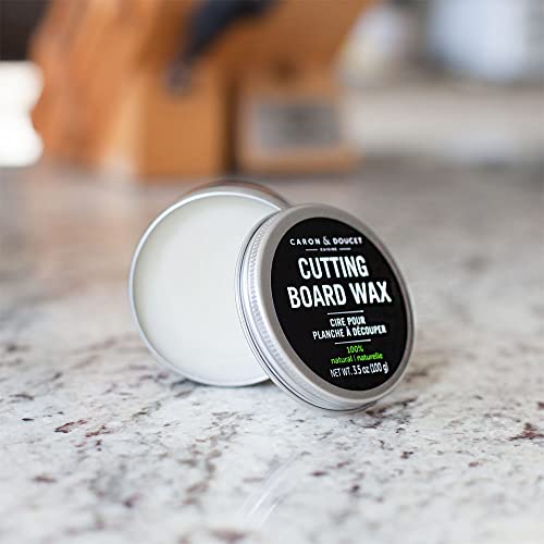 Caron & Doucet - Ultimate Cutting Board Maintenance Kit - Cutting Board Oil, Cutting Board Soap, Cutting Board Wax