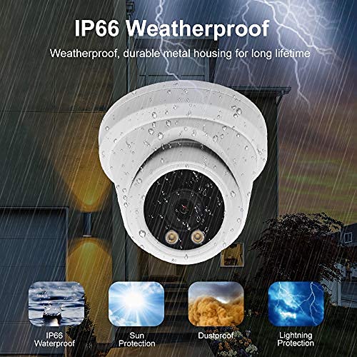 Anpviz Full Color Night Vision IP Camera (5MP Full Color Dome Camera)