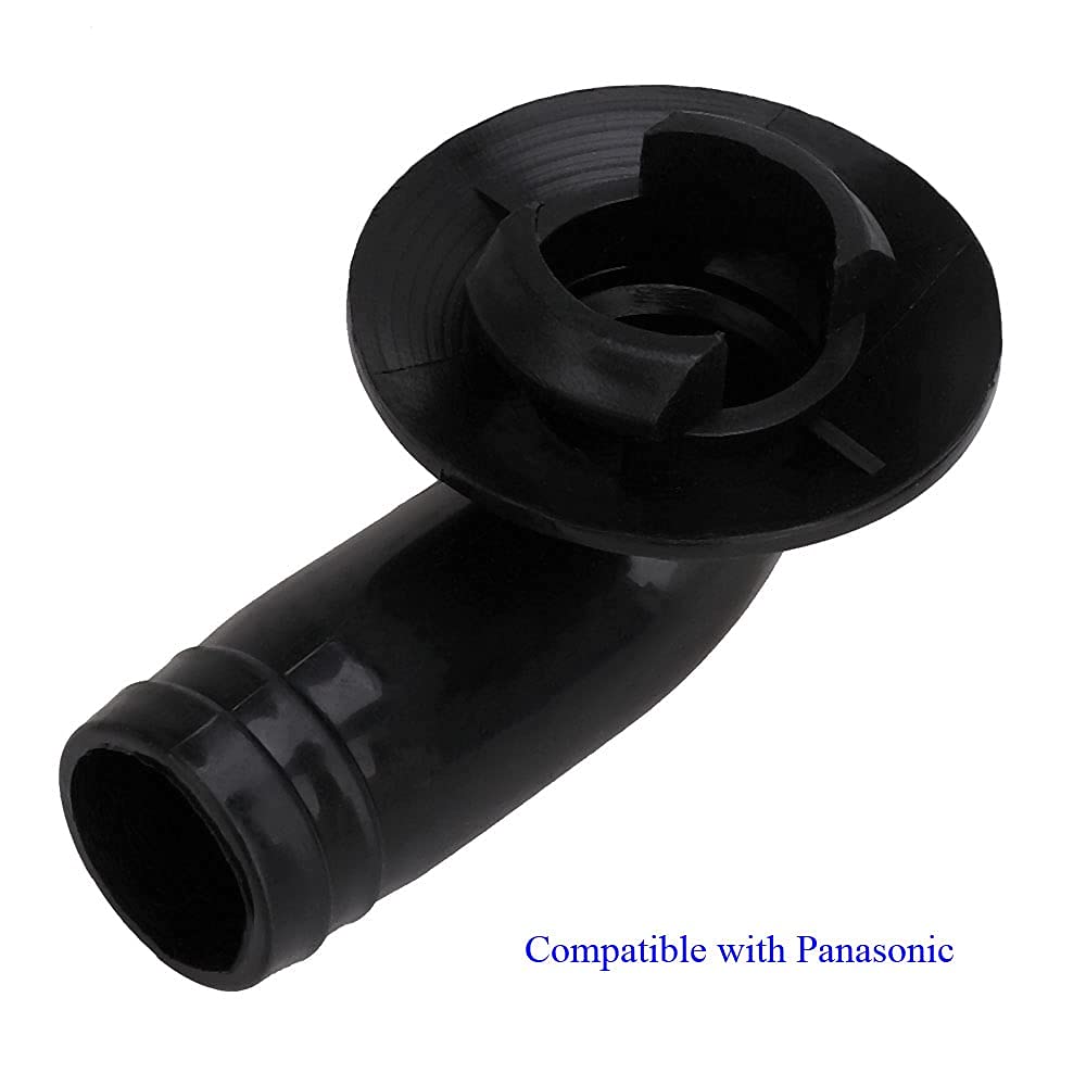 5 Pack 20 mm Air Conditioner Drain Hose Adapter for Mini-Split and Window AC Unit. 0.78 Inch Universal AC Drain Hose Connector Elbow Fitting Compatible with Panasonic Room Air Conditioner, Black