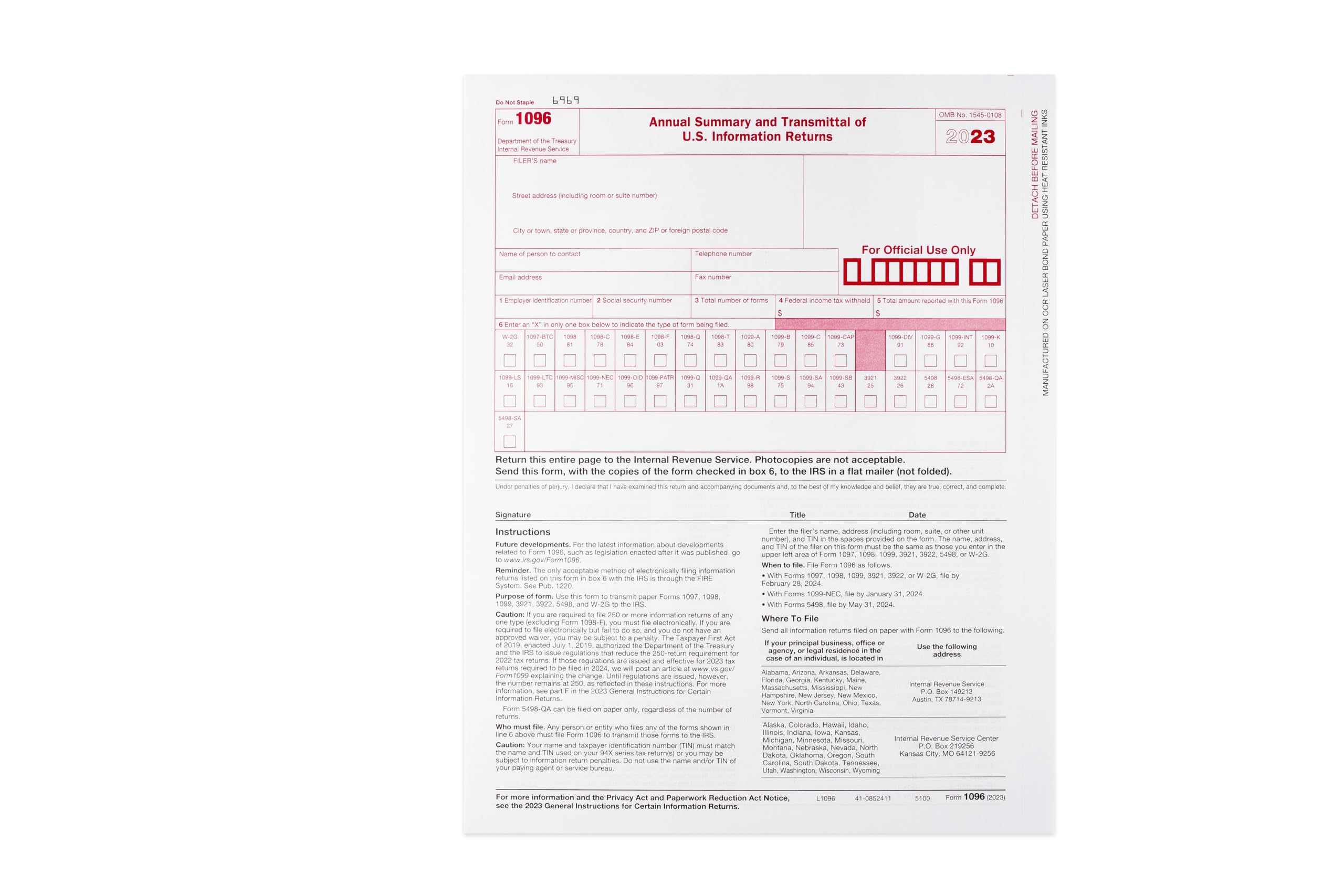 1099 MISC Forms 2023, 4 Part, Vendors Kit Laser Tax Forms with Self-Seal Envelopes Great for QuickBooks and Accounting Software, 1099 MISC Forms 2023