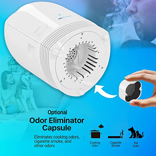 Airfree Duo - Filterless Air Purifier That Can Also Remove Odors - Remove Mold, and Allergens - Filterless Completely Silent Mode - Covers Up to 350 sq ft β Black