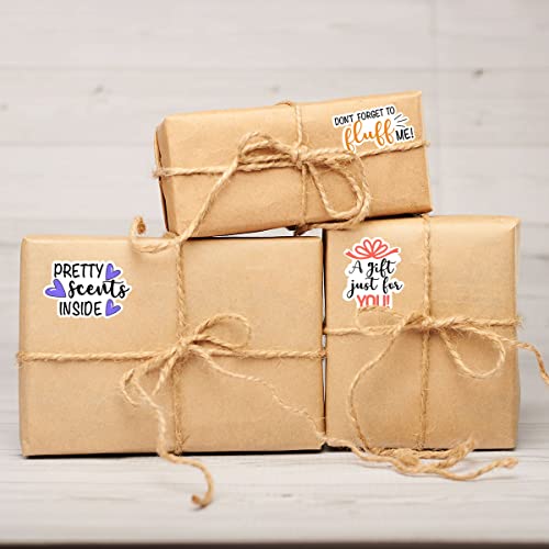 Wailozco A Gift Just for You Stickers,Thank You Stickers,Handmade Stickers,Small Shop Stickers,Envelopes Stickers for Small Business, Online Retailers,Handmade Goods,500 Labels Per Roll