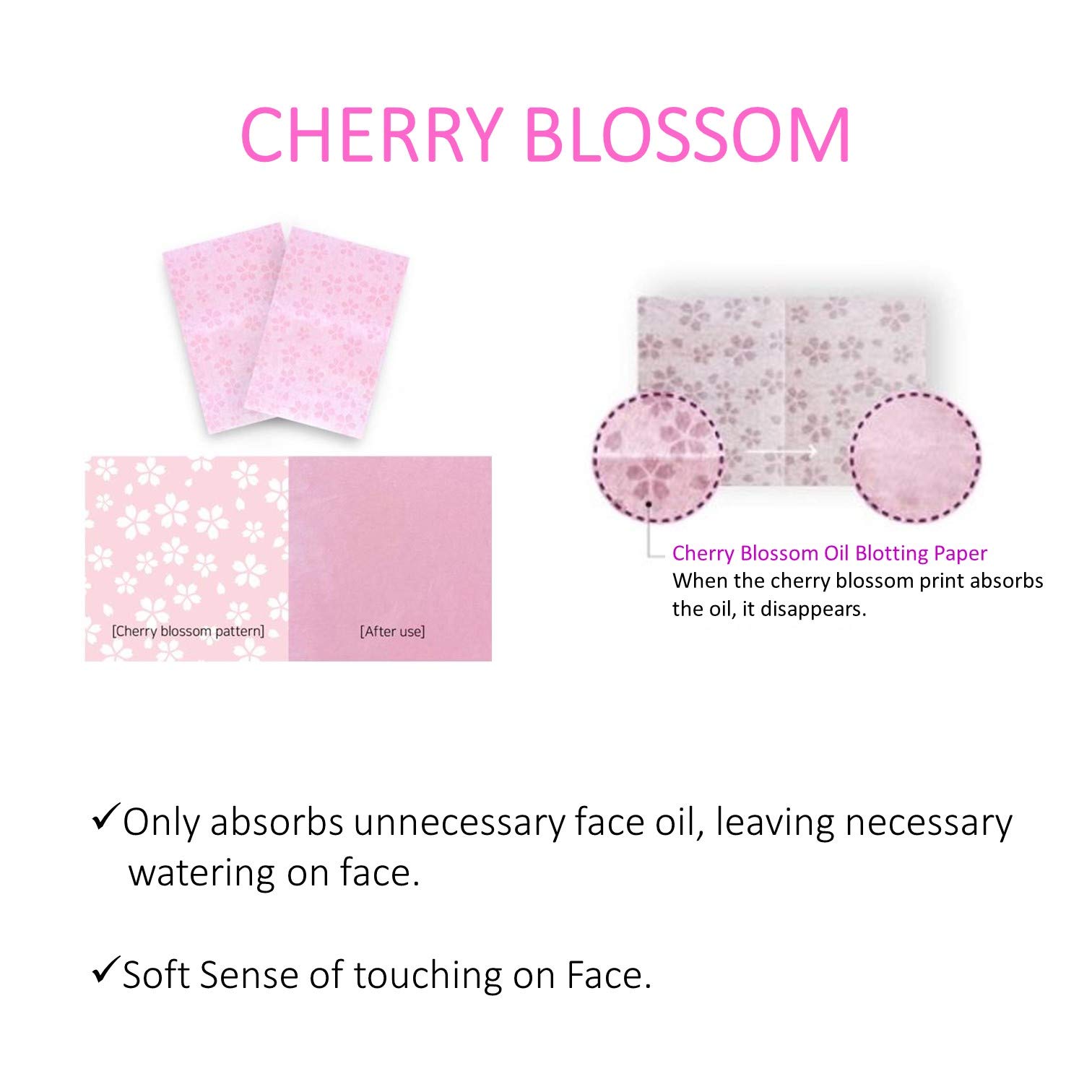 [varuza] Biodegradation Natural Hemp Face Oil Blotting Paper with Mirror Case and Refills