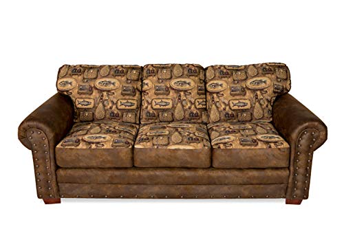 American Furniture Classics Model River Bend sleeper sofa, Brown