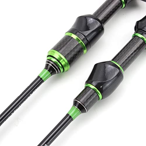 1.68M Lure Rod Solid Pole UL Carbon Spinning Fishing Rod Lure Rod Spinning Weight 2-8g Perch Rod Fishing Tackle ( Color : Casting Rod , Size : 1.68M )