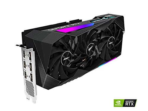 GIGABYTE AORUS GeForce RTX 3070 Master 8G Graphics Card, 3X WINDFORCE Fans, 8GB 256-bit GDDR6, GV-N3070AORUS M-8GD REV2.0 Video Card