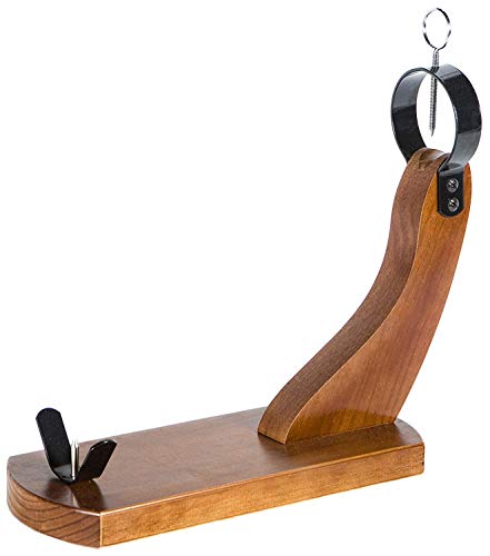 Ham Serrano Kit: Ham Stand Jamonprive with Non-slip Pads + Ham Carving Knife + Ham Cover Black + Ham Tongs