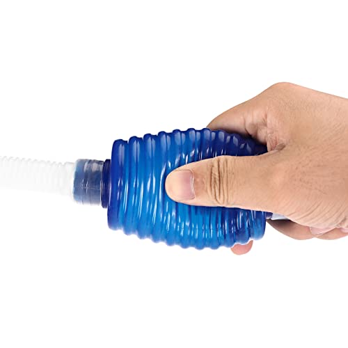 AQUANEAT Aquarium Siphon, Fish Tank Siphon, Aquarium Vacuum, Aquarium Water Changer, Gravel Cleaner for Fish Tank (Large)