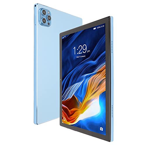 10.1in Tablet, Calling Tablet Dual Camera HD Large Screen for 12.0 100240V Smart Touch for Study (US Plug)
