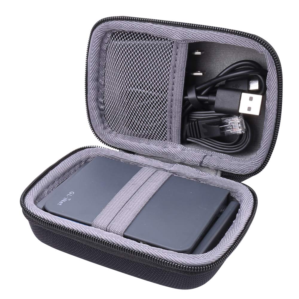 Aenllosi Hard Carrying Case Replacement for GL.iNet GL-AR750 / MV1000 Gigabit Travel AC Router