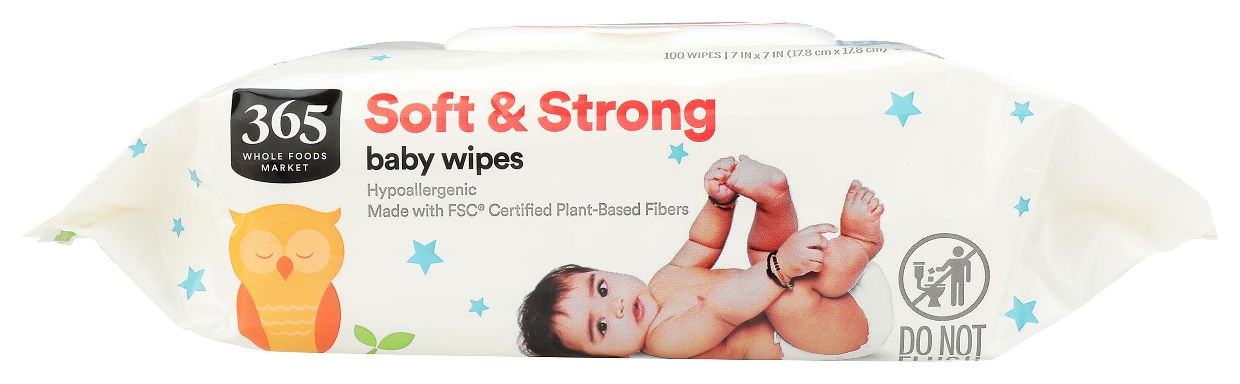 365 by Whole Foods Market, Refill Baby Wipes, 100 Count